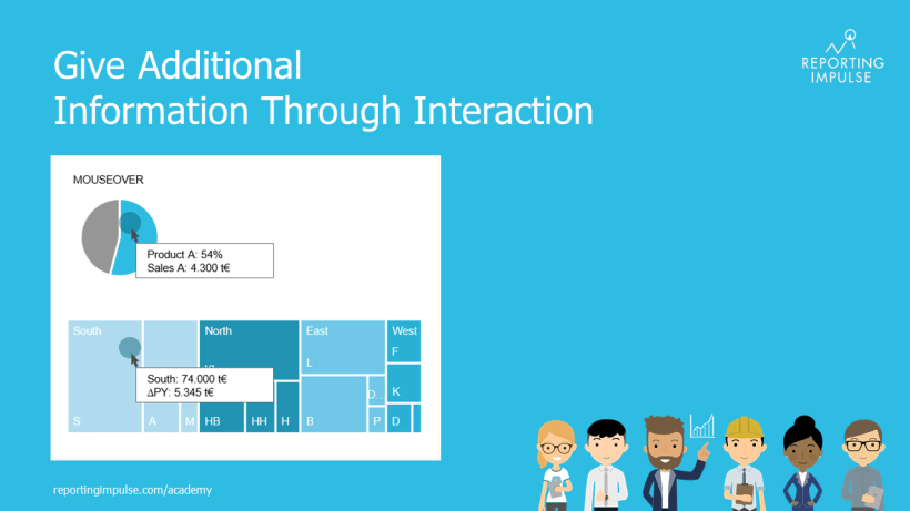 Dashboarding Rule No.5: Give Additional Information Through Interaction ...